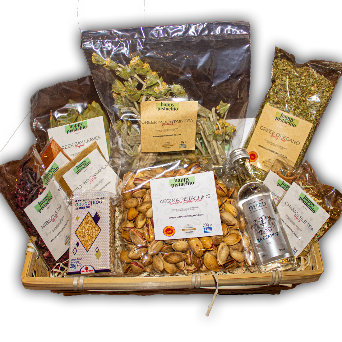 Traditional Greek Hamper – Happy Pistachio